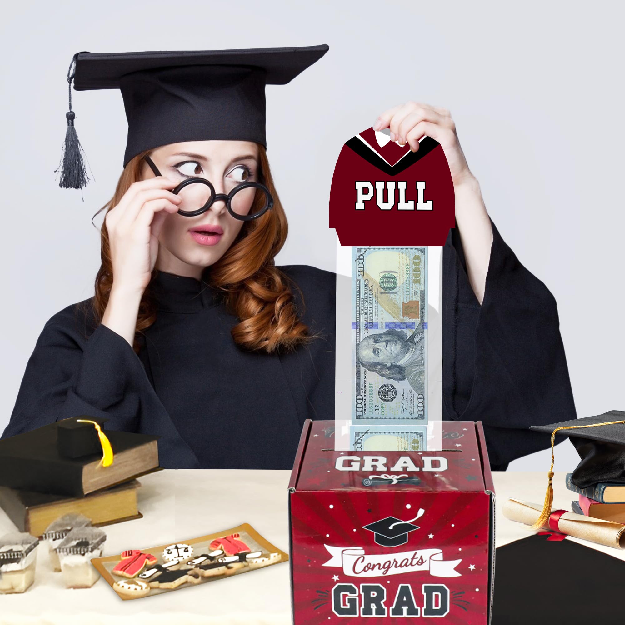 Amazon.com: Graduation Gifts 2025 - Money Box for Cash - Graduation ...