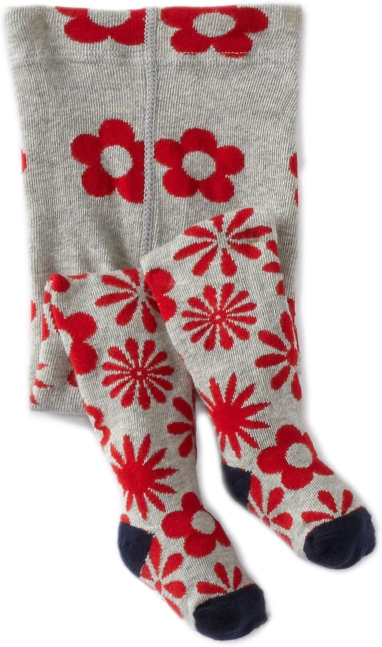 Amazon.com: Jefferies Socks Baby-Girls Newborn Flurry Flower Tight ...