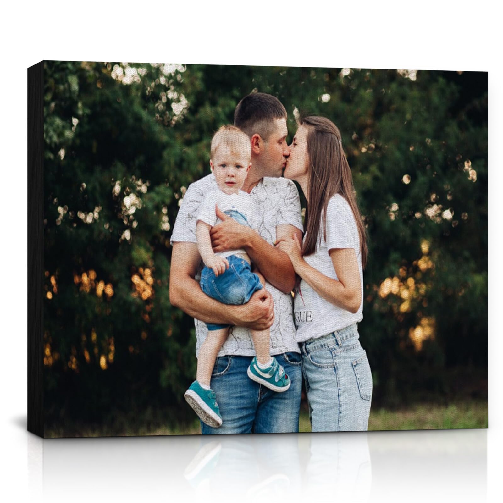 Amazon.com: Custom Canvas Prints with Your Photos, Customized Framed ...