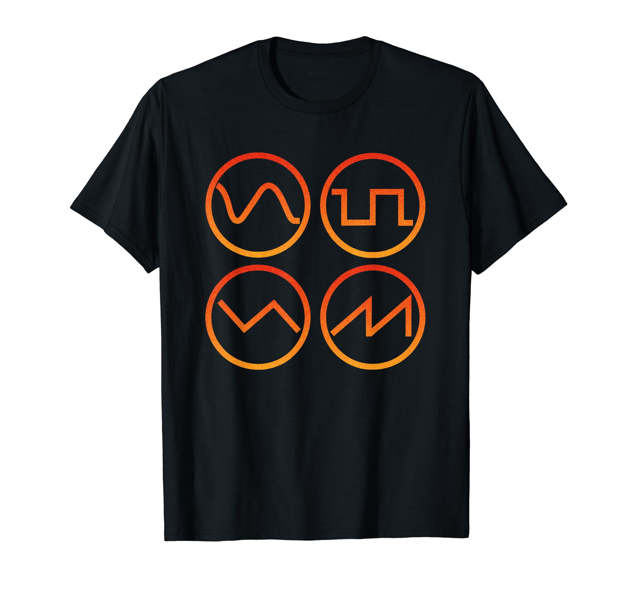 Amazon.com: Synth Waveforms Modular Synthesizer Synth Player T-Shirt ...