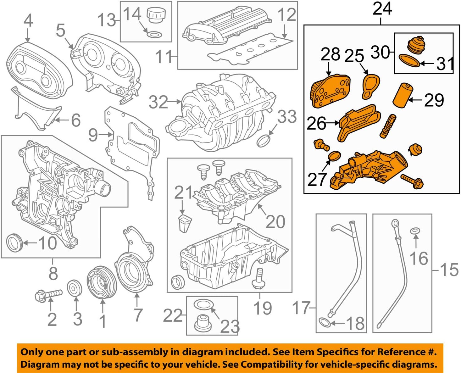 Amazon.com: General Motors GM OEM Engine-Cooler Assembly 25199751 ...