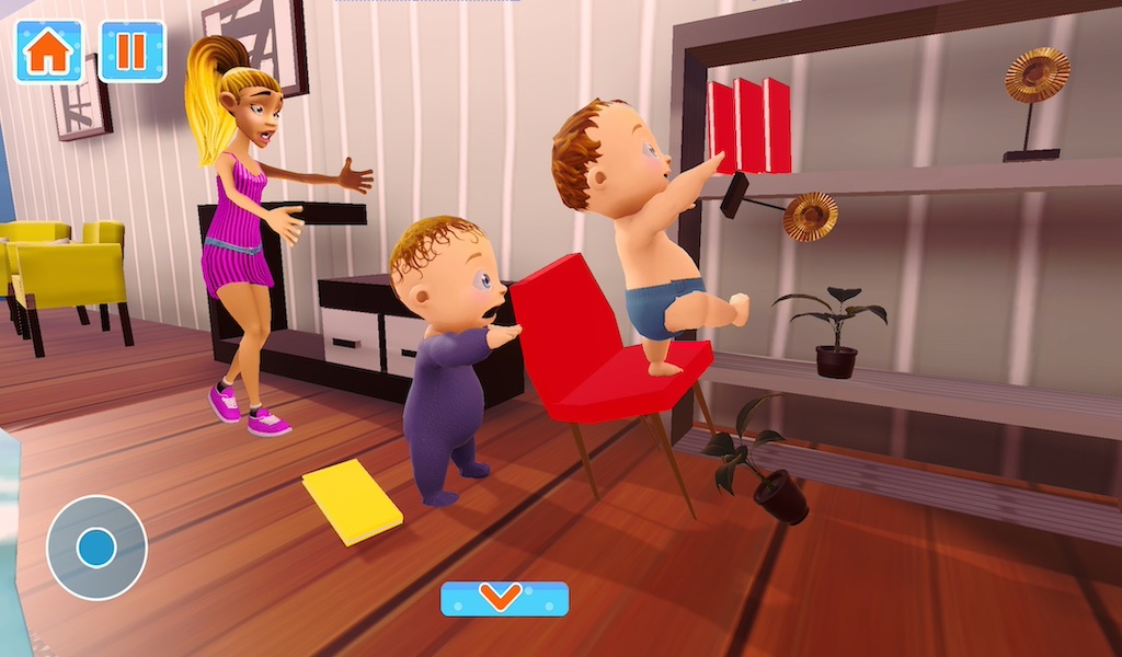 Twin Baby Mother Care Simulator Game - App on Amazon Appstore