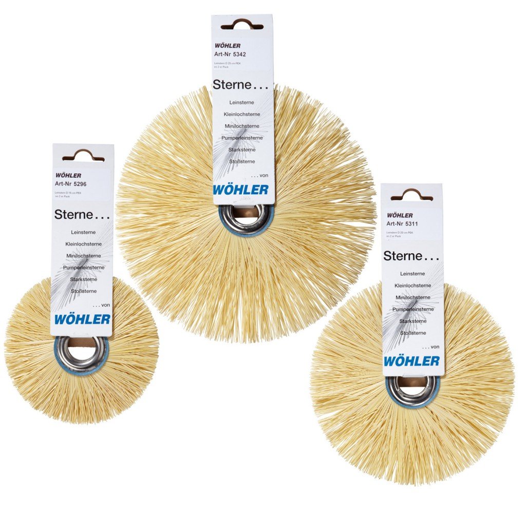 Amazon.com: Wohler 3710 Stars Brush Set PEK (Pack of 8) : Home & Kitchen