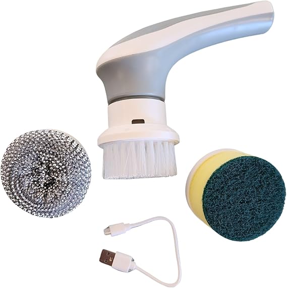 Amazon.com: Electric Rotating Cleaning Brush, with USB, Rechargeable ...