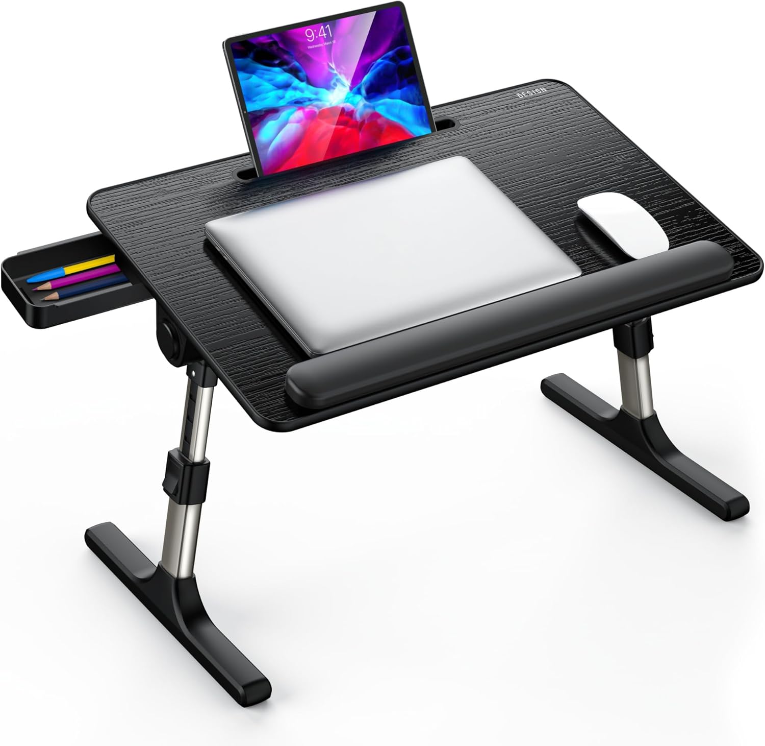 Amazon.com: Besign LT07 Lap Desk [Large Size], Adjustable Laptop Table ...