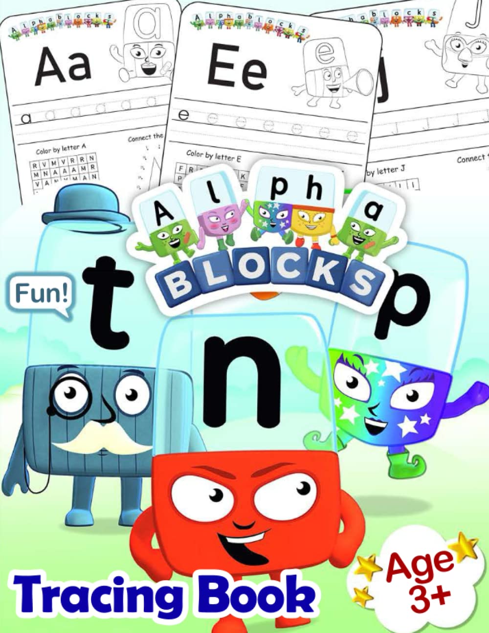 Buy AlphaBlôcks Tracing Book: Writing letter Worksheet. Writing A-Z ...
