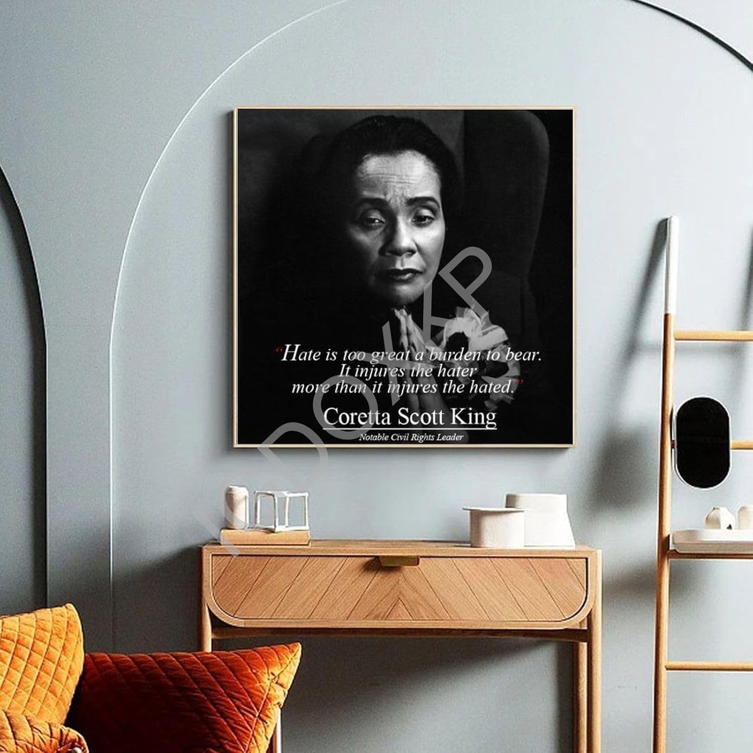 Activist Coretta Scott King Civil Rights Feminism Inspirational Quote ...