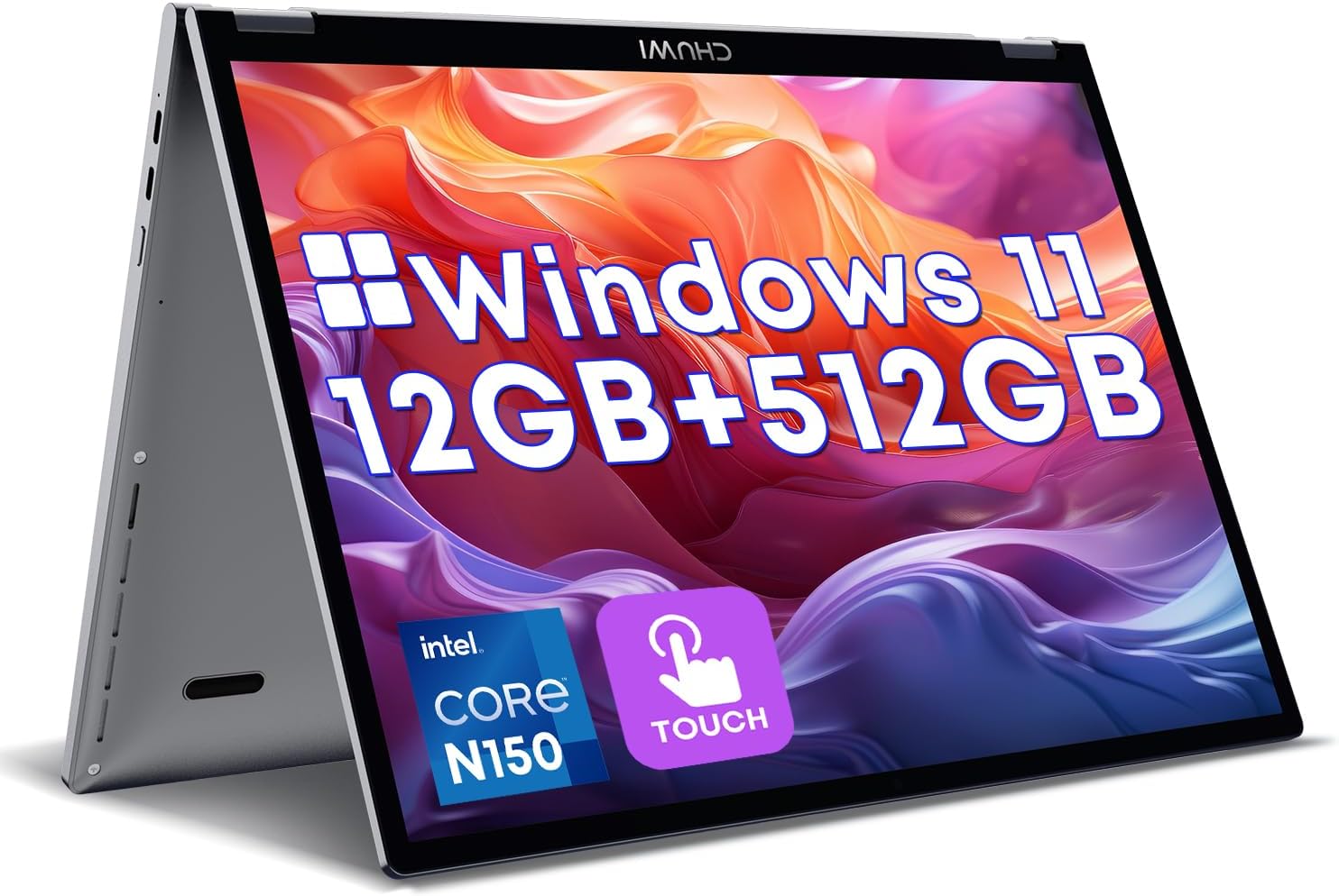 Amazon.com: CHUWI MiniBook X 2-in-1 Touchscreen Laptop, 16GB LPDDR5 ...