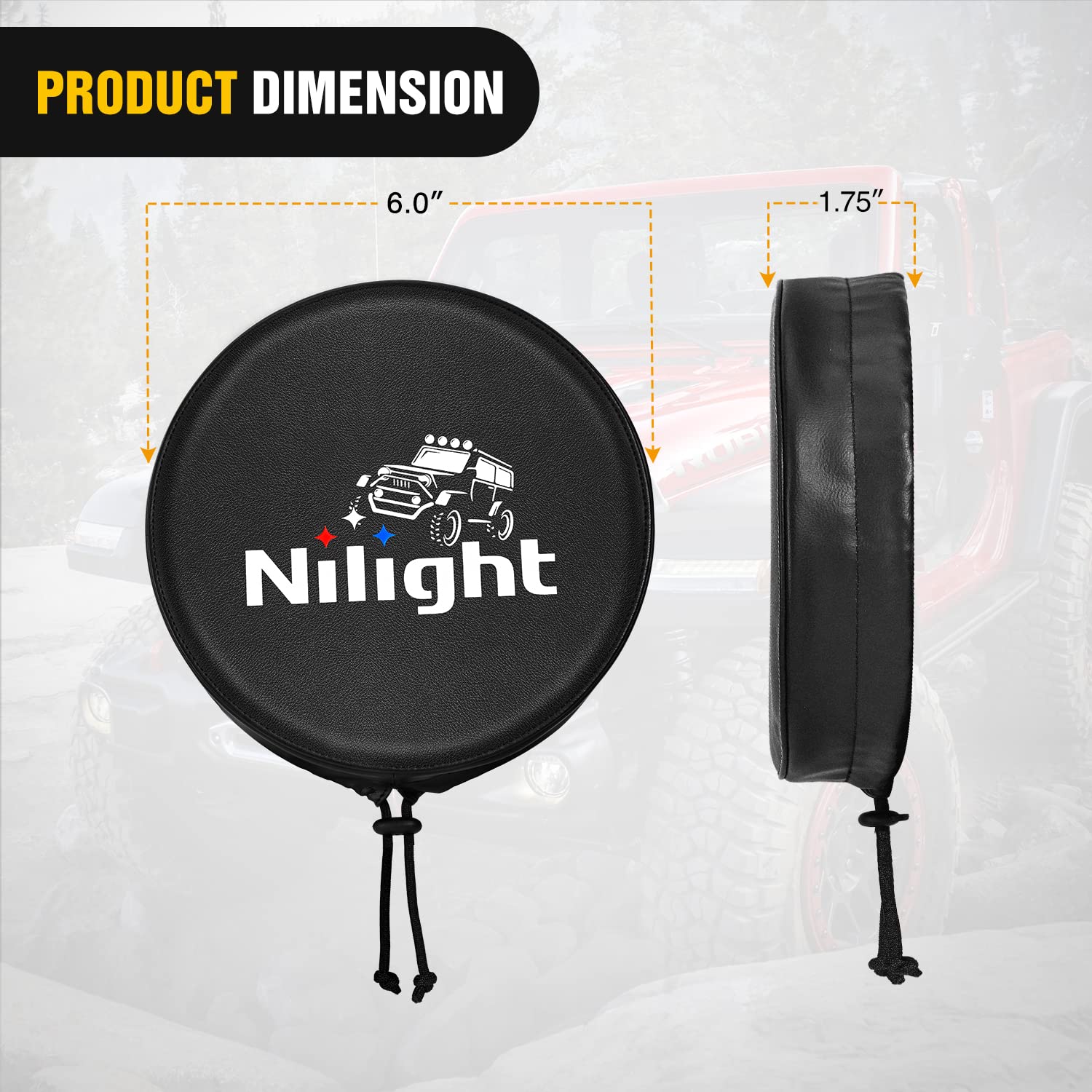 Warn 6 5 Driving Light Guards Amazon.com: Whelen (RSA03ZCR) Warning