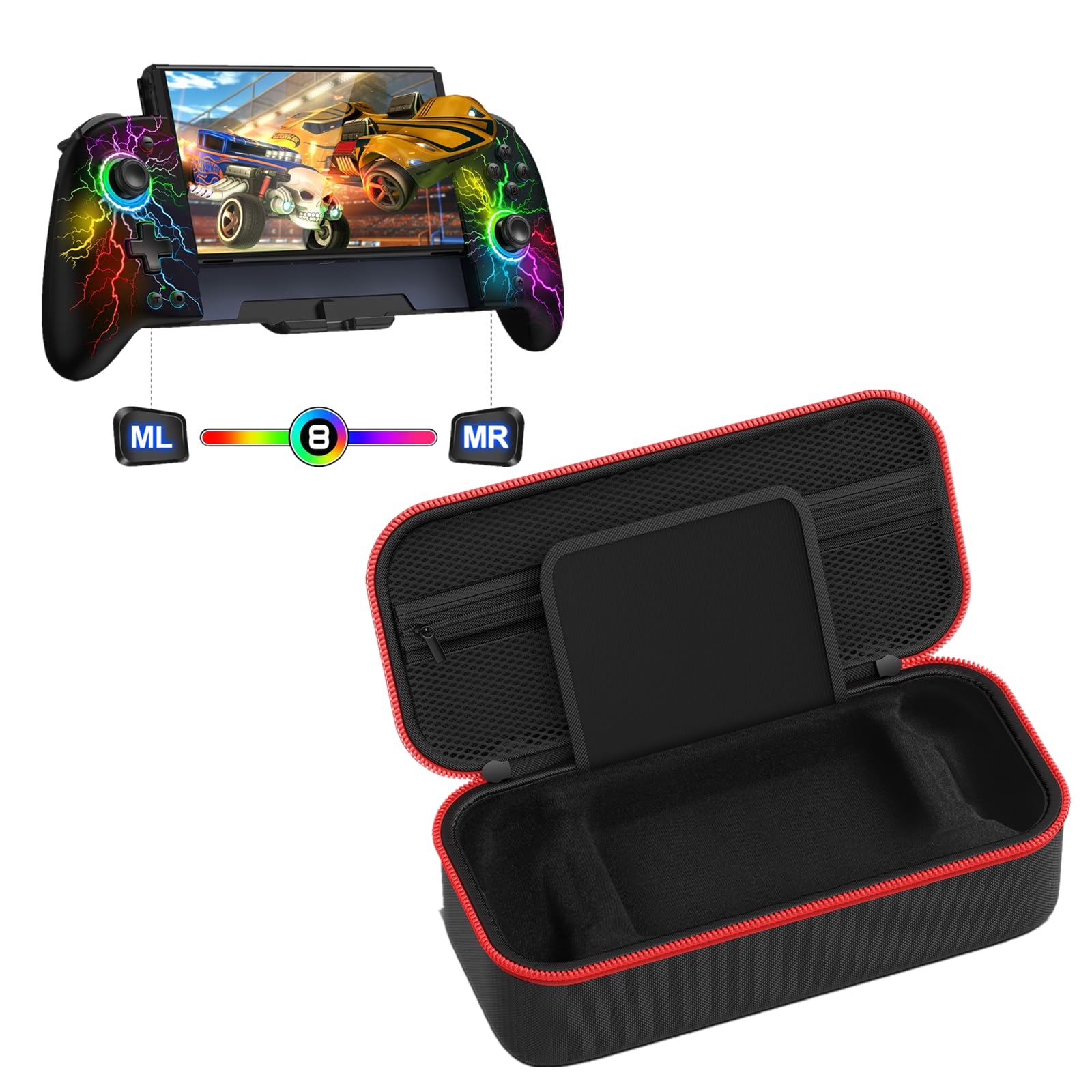 Amazon.com: Gammeefy JC202 Full-Size Switch Controller + Customized ...