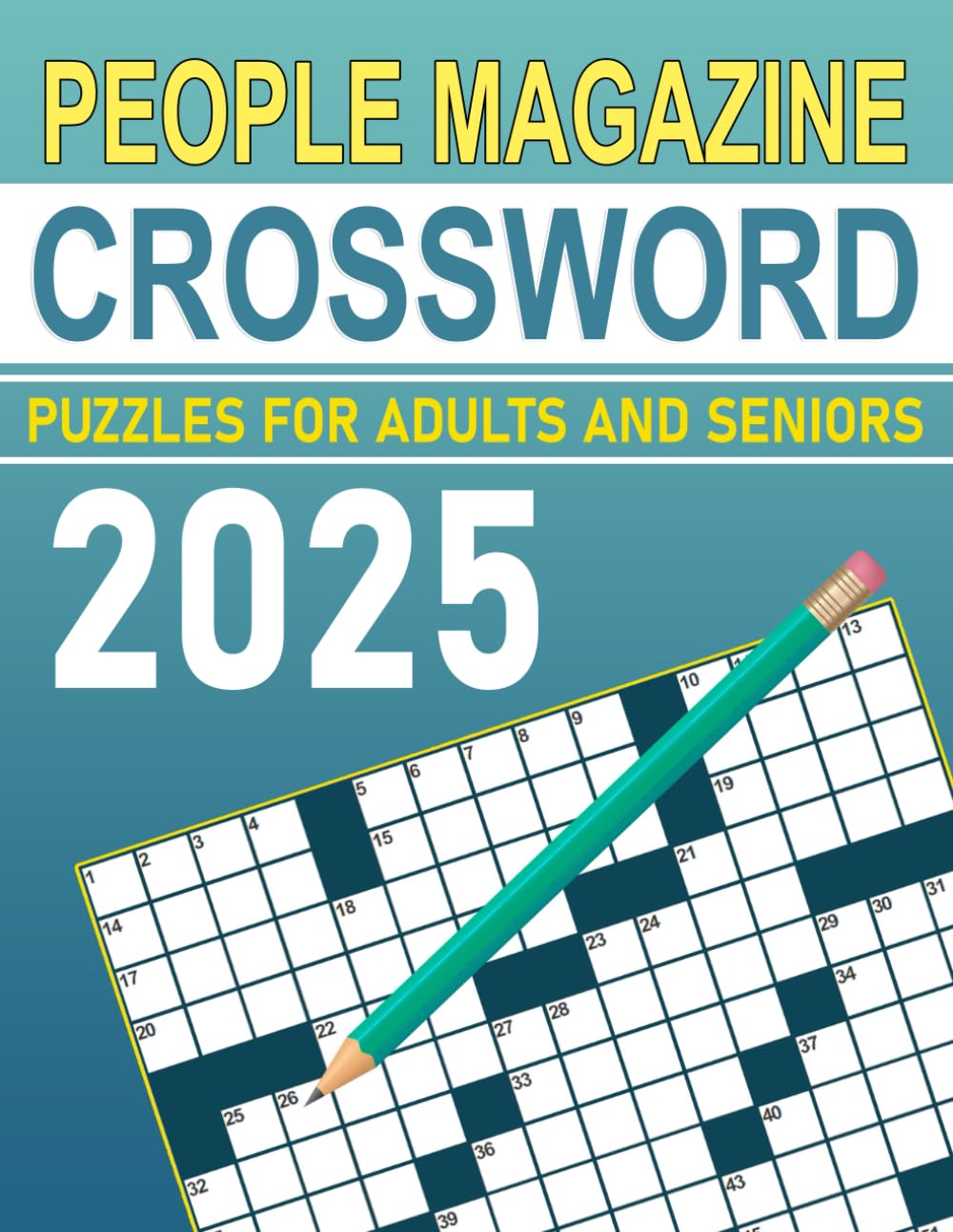 Buy 2025 People Magazine Cros Puzzles For Adults And Seniors: Cross to ...