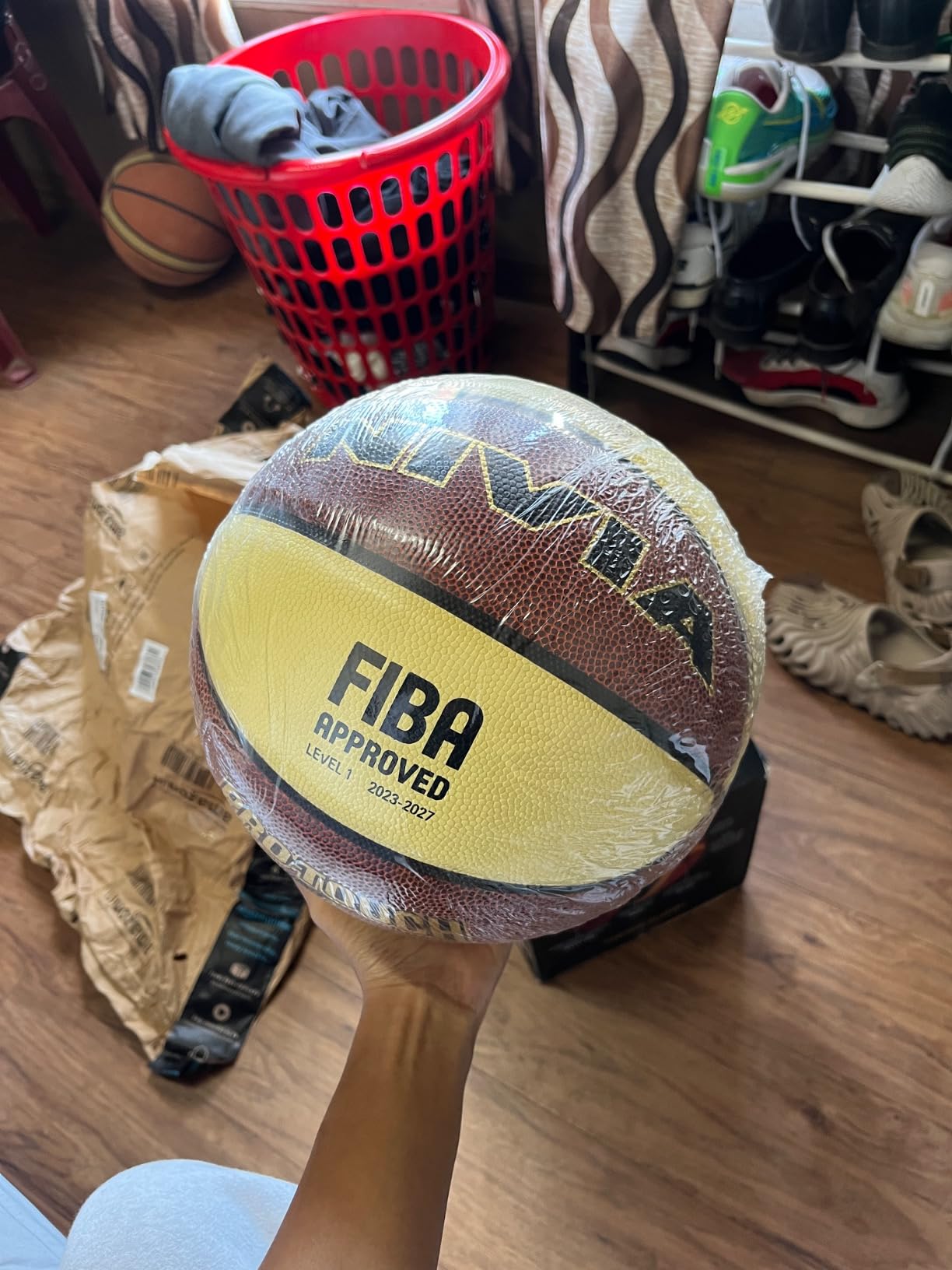 Buy Nivia Pro Touch 2.0 Basketball, 8 Panel, Composite Leather, for Men ...