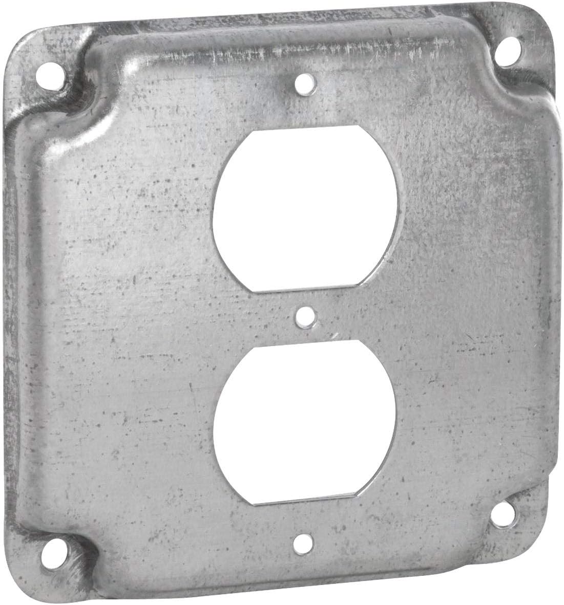 Steel City RS12 Outlet Box Surface Cover, Square, Raised, 4-Inch ...