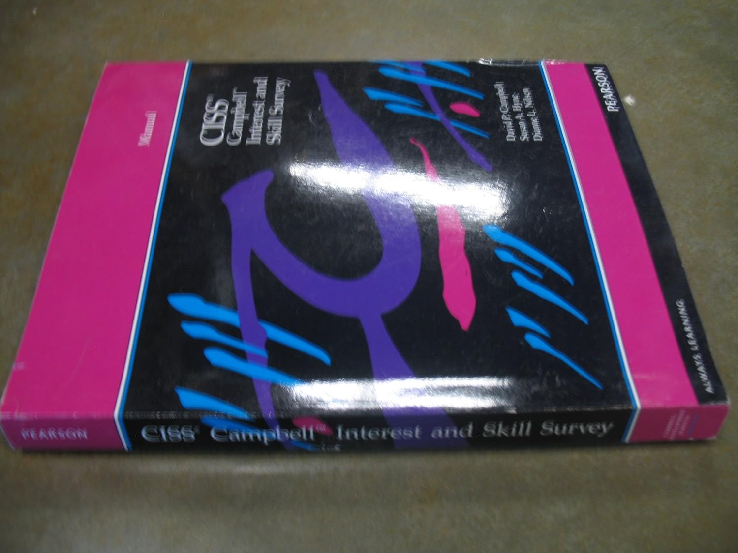 Manual for the Campbell interest and skill survey: CISS: Campbell ...
