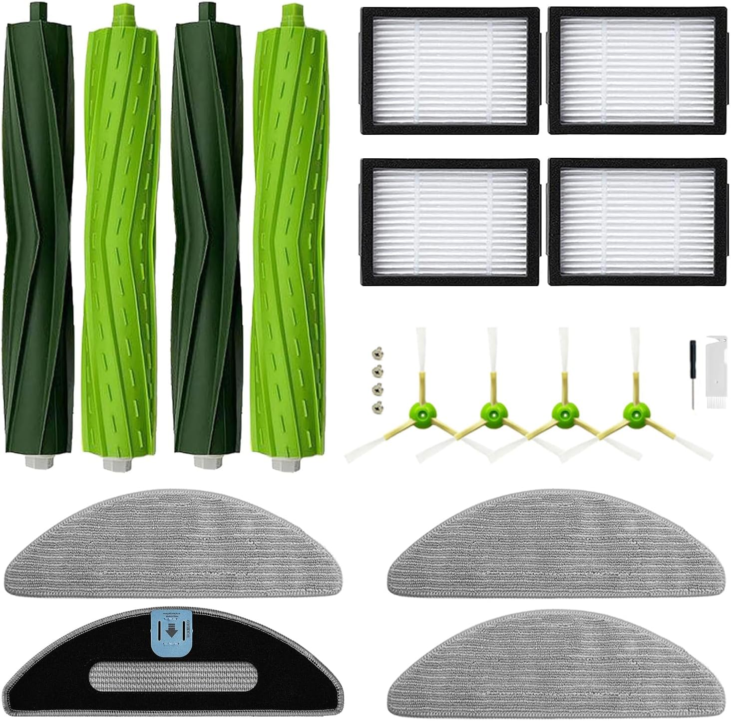 Amazon.com: mestrol Vacuum Replacement Parts Compatible with iRobot ...