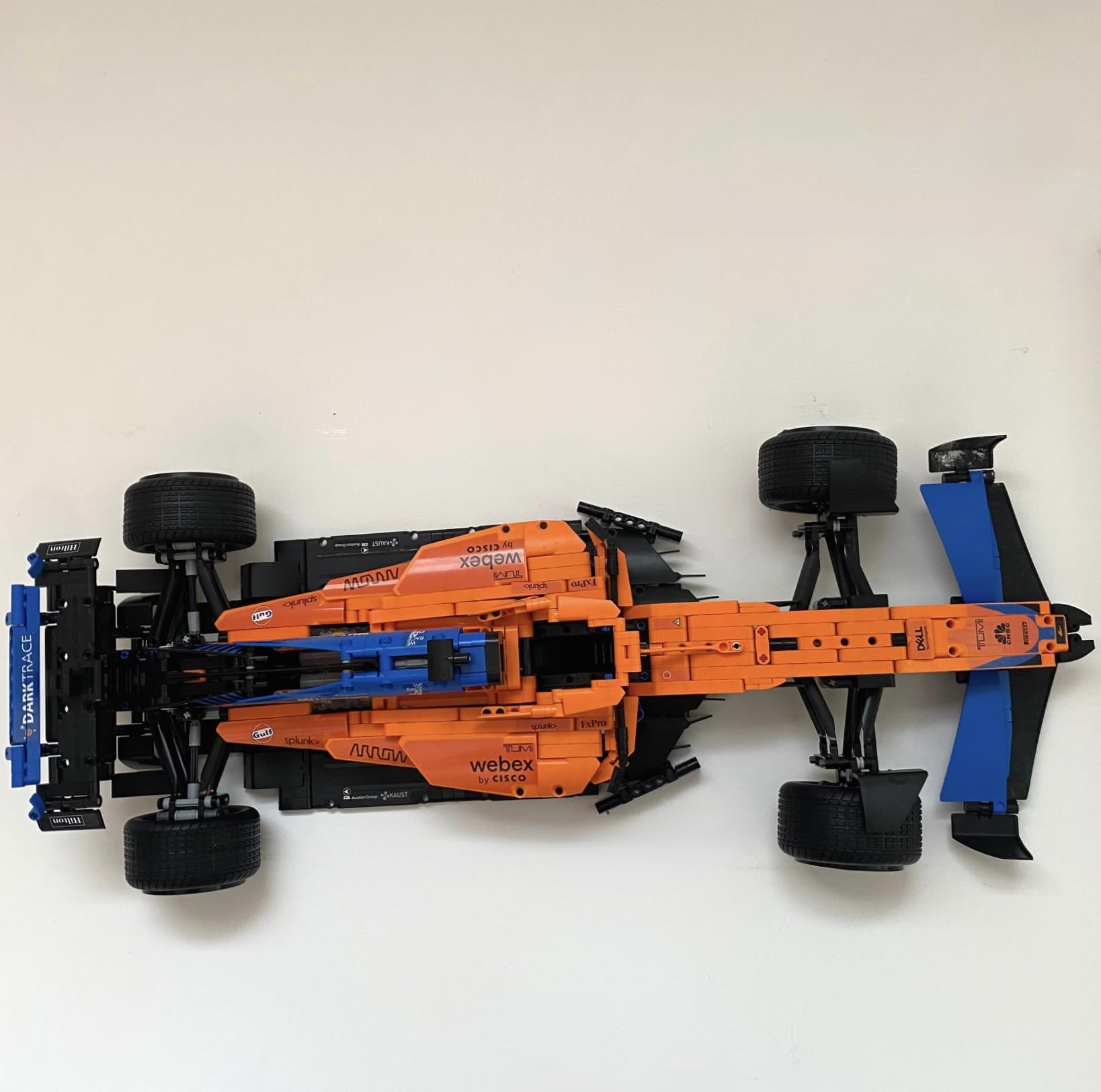 Tarrapu Wall Mount for Lego Mclaren Car 42141 Technic: Horizontal Wall ...
