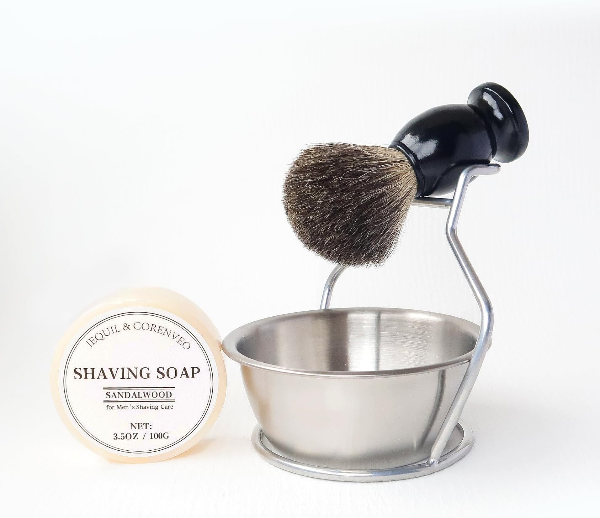 Amazon.com : Shaving Brush Set for Men, 4pcs Shaving Set Includes ...