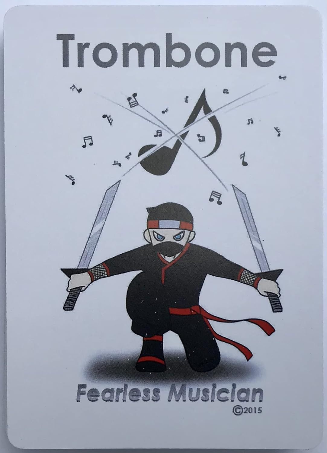 Amazon.com: Fearless Musician Flashcards for Trombone - Fingering and ...