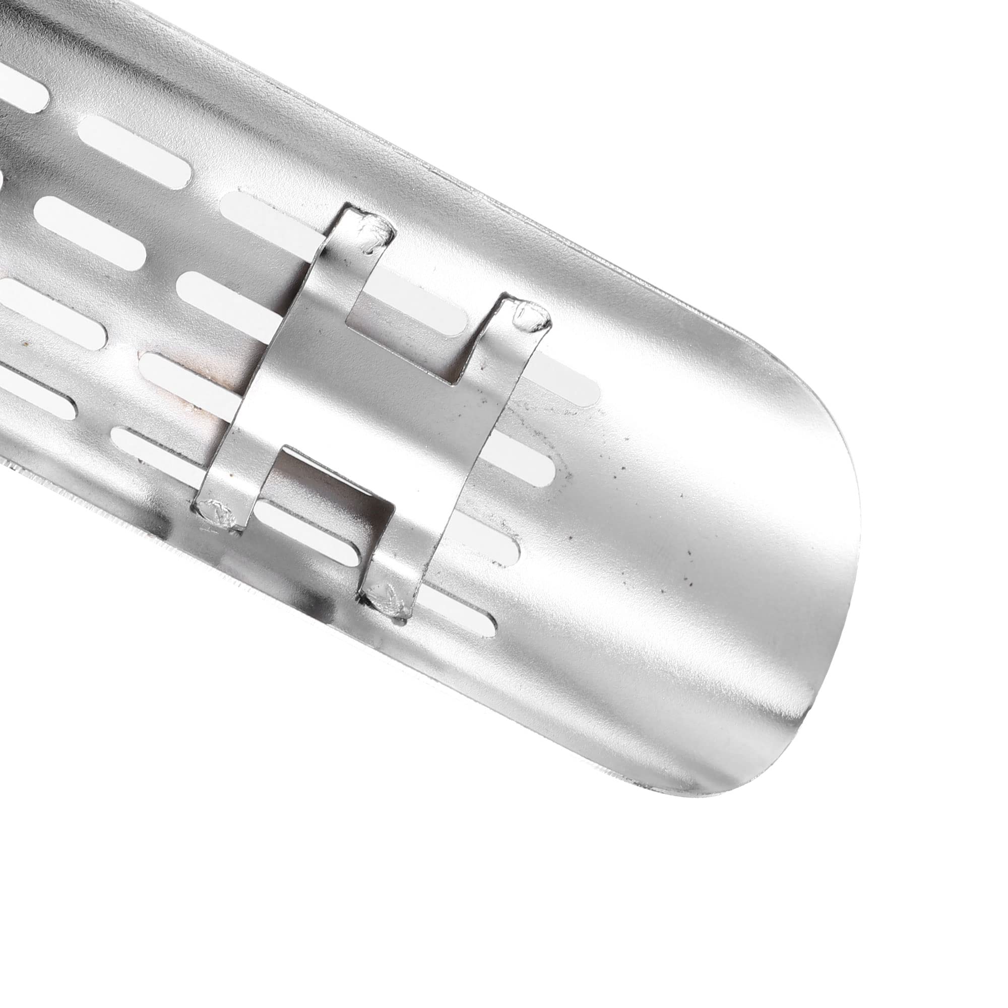 Adjustable Clamp Heat Shield Motoforti Universal - Curved Silver Heat ...