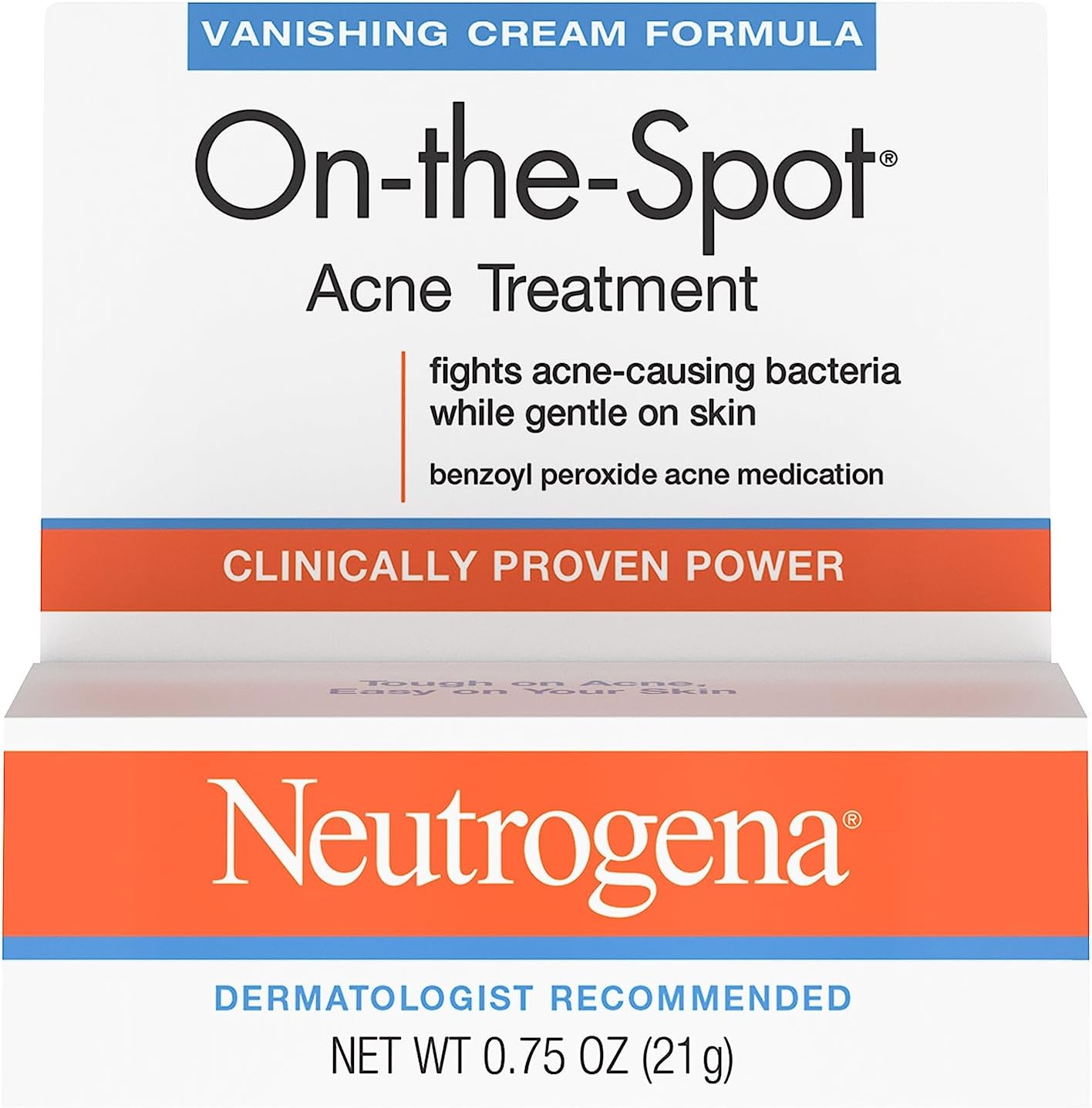 Amazon.com: Neutrogena On-The-Spot Acne Treatment Gel with Benzoyl ...