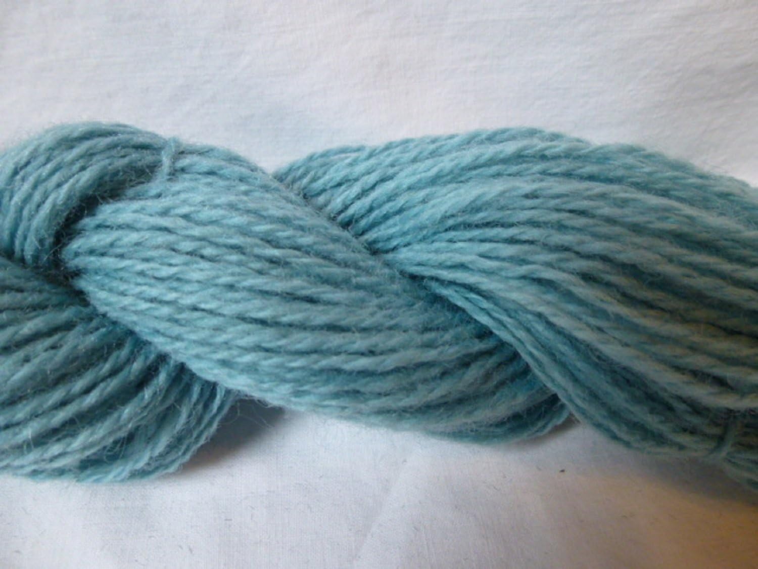 Amazon.com: Aqua Blue 100% Wool Dk Sports Weight Yarn