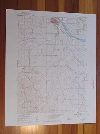 Amazon.com: Homedale Idaho 1960 Original Vintage USGS Topo Map ...