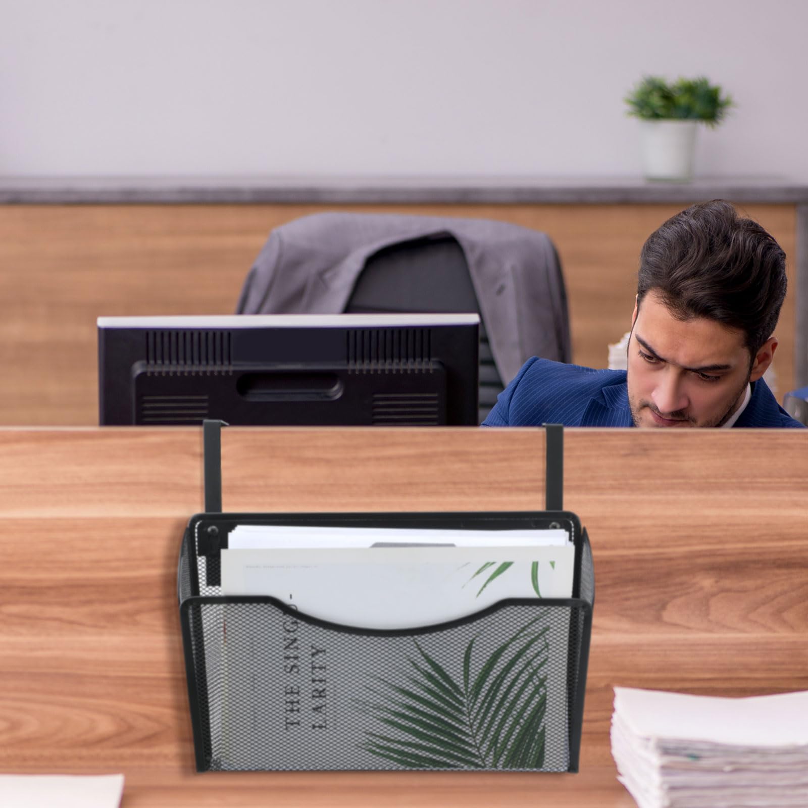 Snapklik.com : Tenceur 3 Pcs Mesh Letter Wall File Folder Cubicle File ...