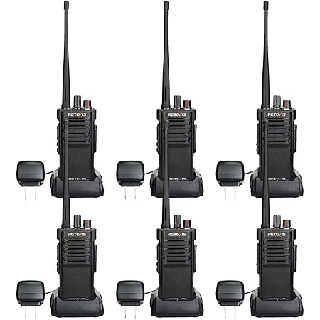 Amazon.com: Retevis RT1 2 Way Radios Walkie Talkies Long Range,High ...