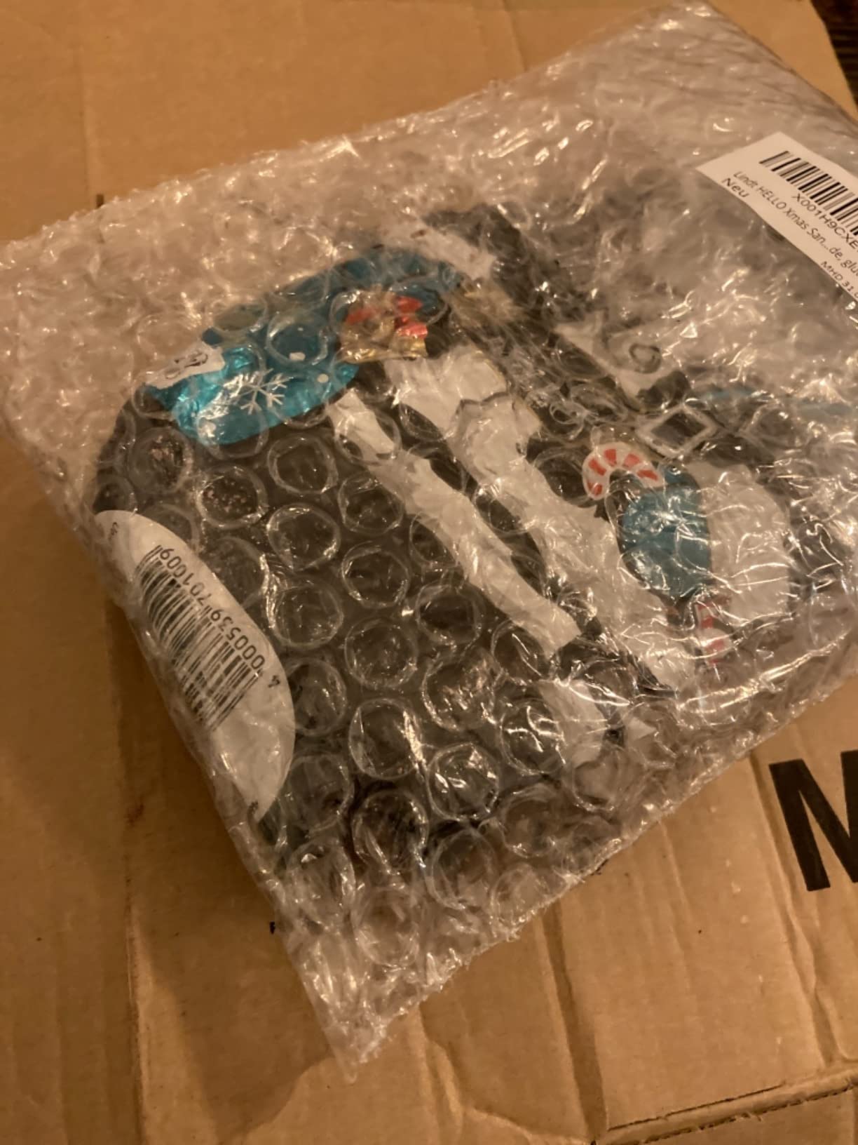 Lindt HELLO Xmas Santa, Schokoladen Hohlfigur, aus feinster ...