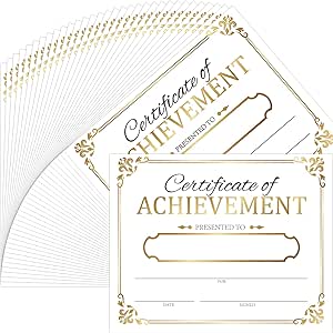 Papel de certificado de reconocimiento de oro 33 para imprimir ...