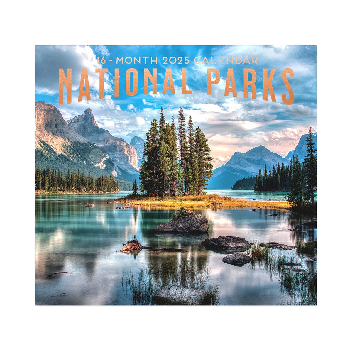 Snapklik.com : National Parks 2025 Full Size Wall Calendar For Planning