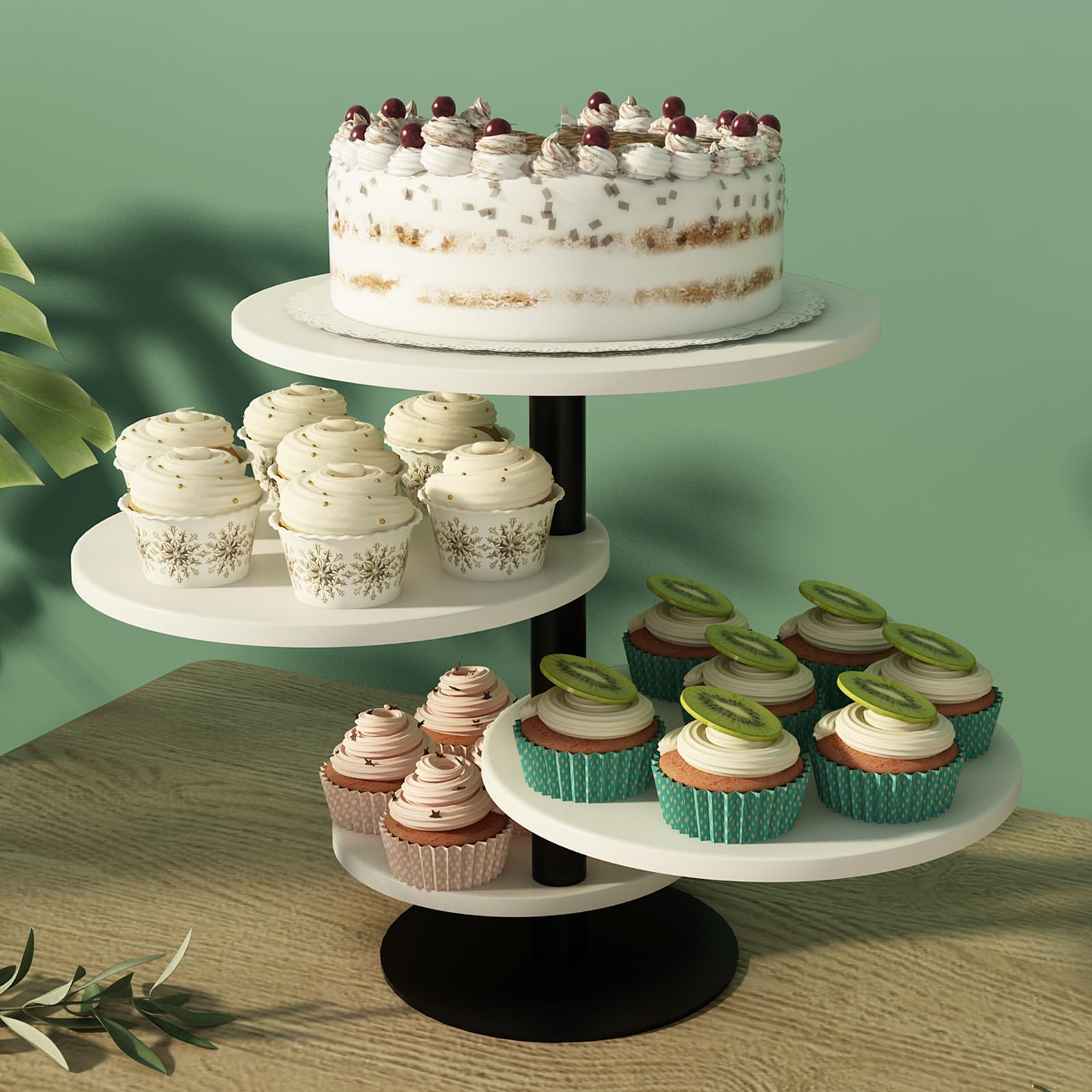 Amazon.com: Vivevol Mini Cupcake Stand, Cupcake Tower Dessert Stand ...