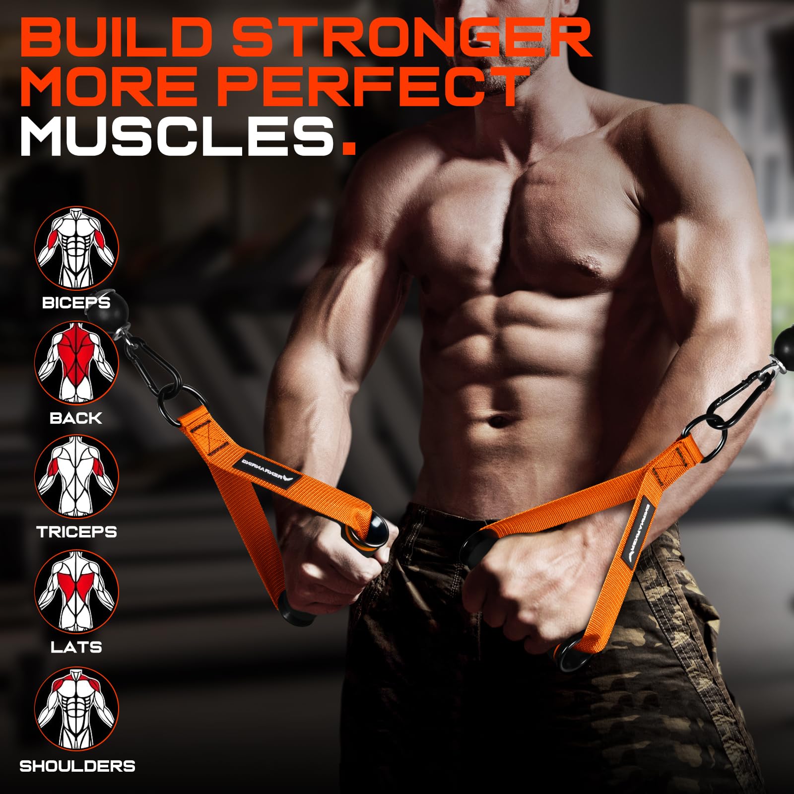 Snapklik.com : RENRANRING Gym Exercise Handles, Replacement Handle ...