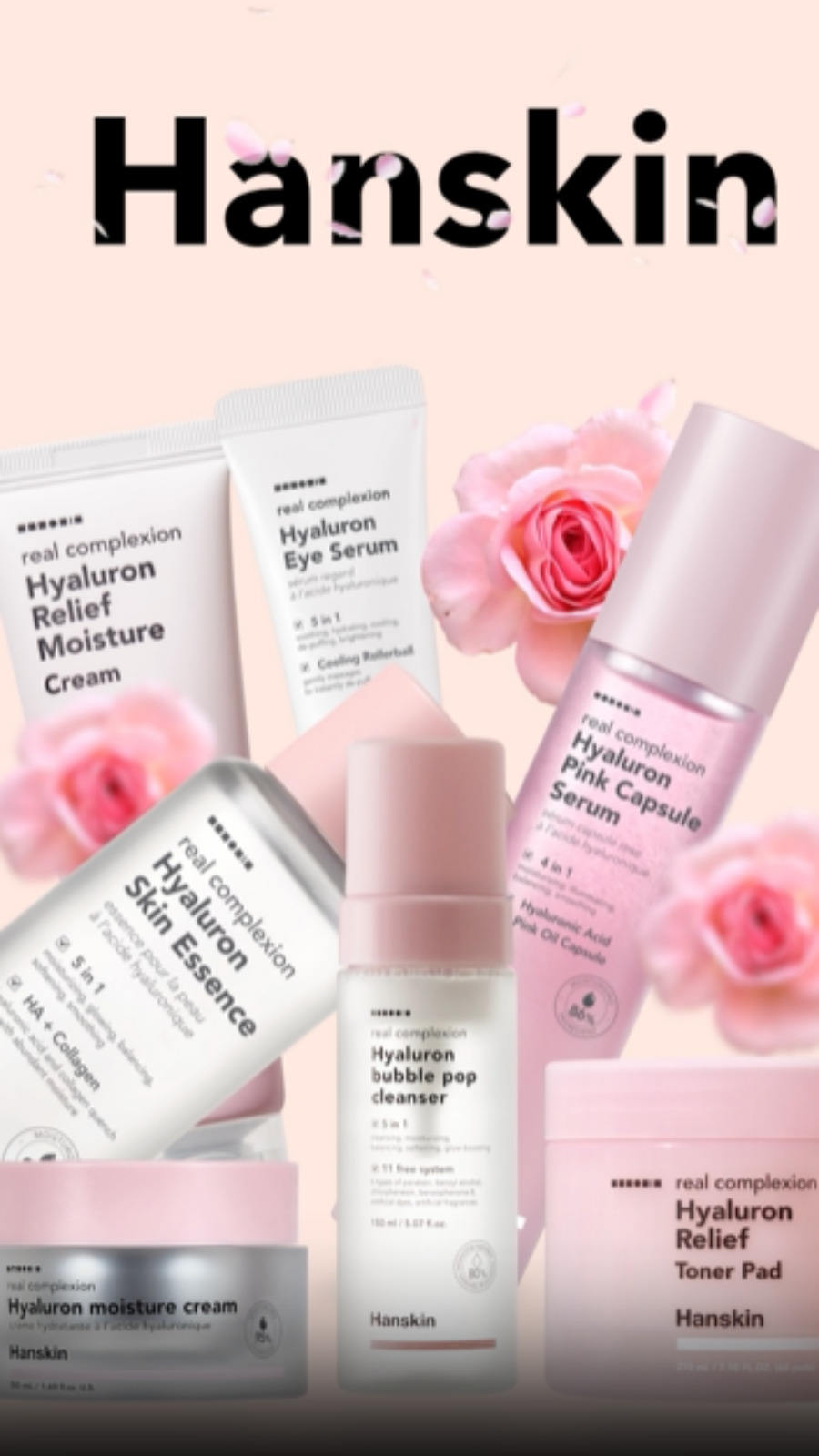 Watch Hanskin Hyaluron Line - Ingredients-Powered Skin Care on Amazon Live