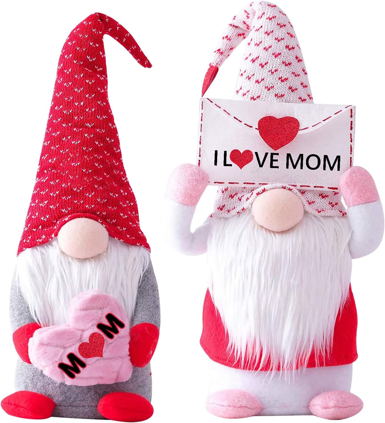 Amazon.com: NARABB Gnome Gifts Mother's Day Decorations I Love MOM ...