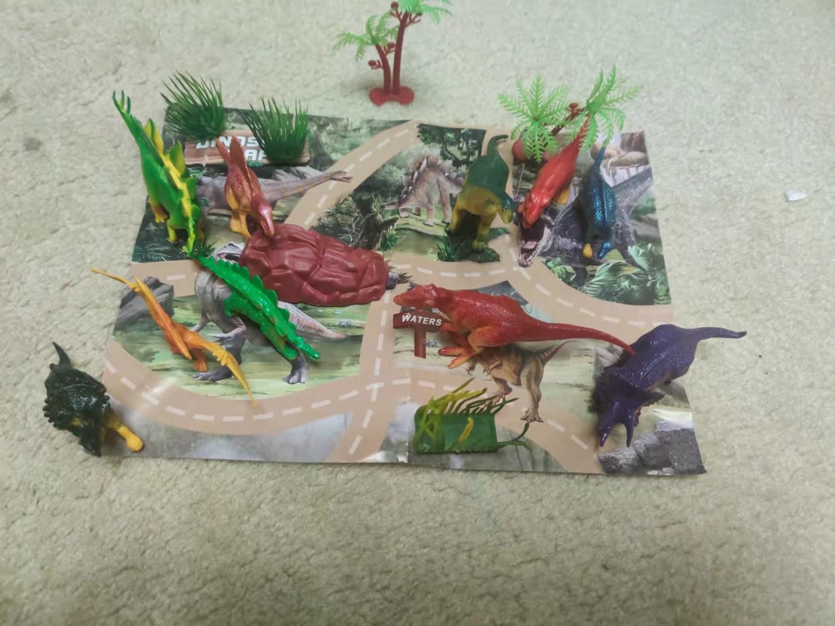 Amazon.com: KODGEUSM Little Dinosaur Toys Dinosaurs Toy for 3-8 Year ...