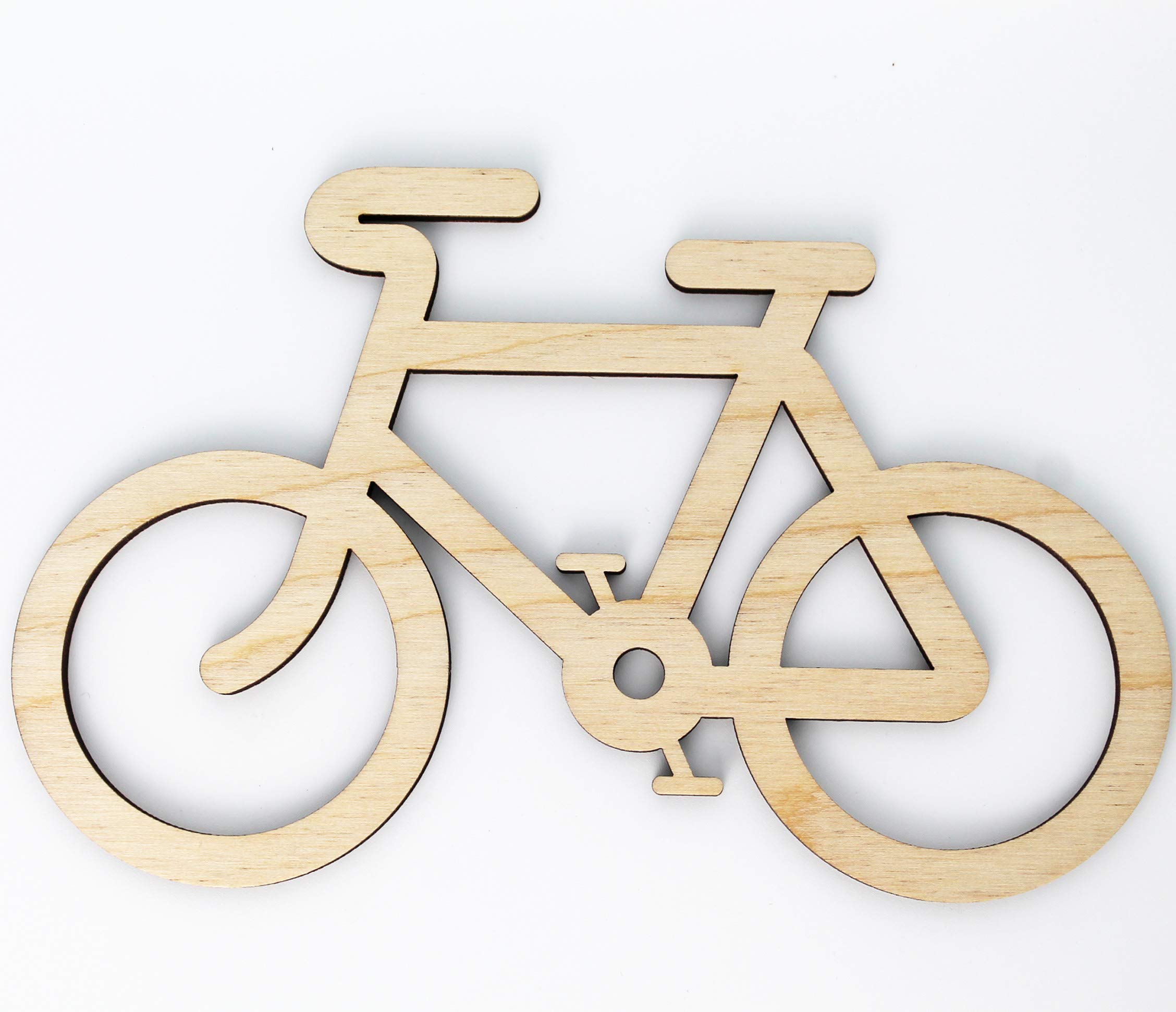 Bicycle Bike Unfinished Wood Laser Cut Out Cutout Shape Crafts ...