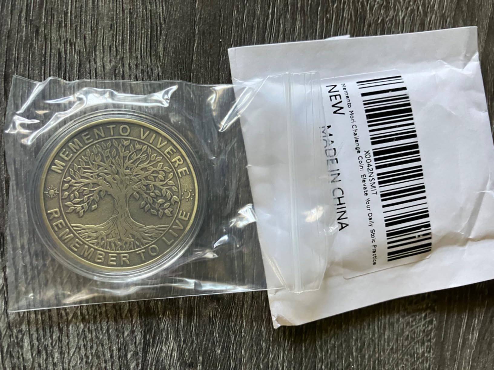 Amazon.com: Strugglejewelry Memento Mori Challenge Coin: Elevate Your ...
