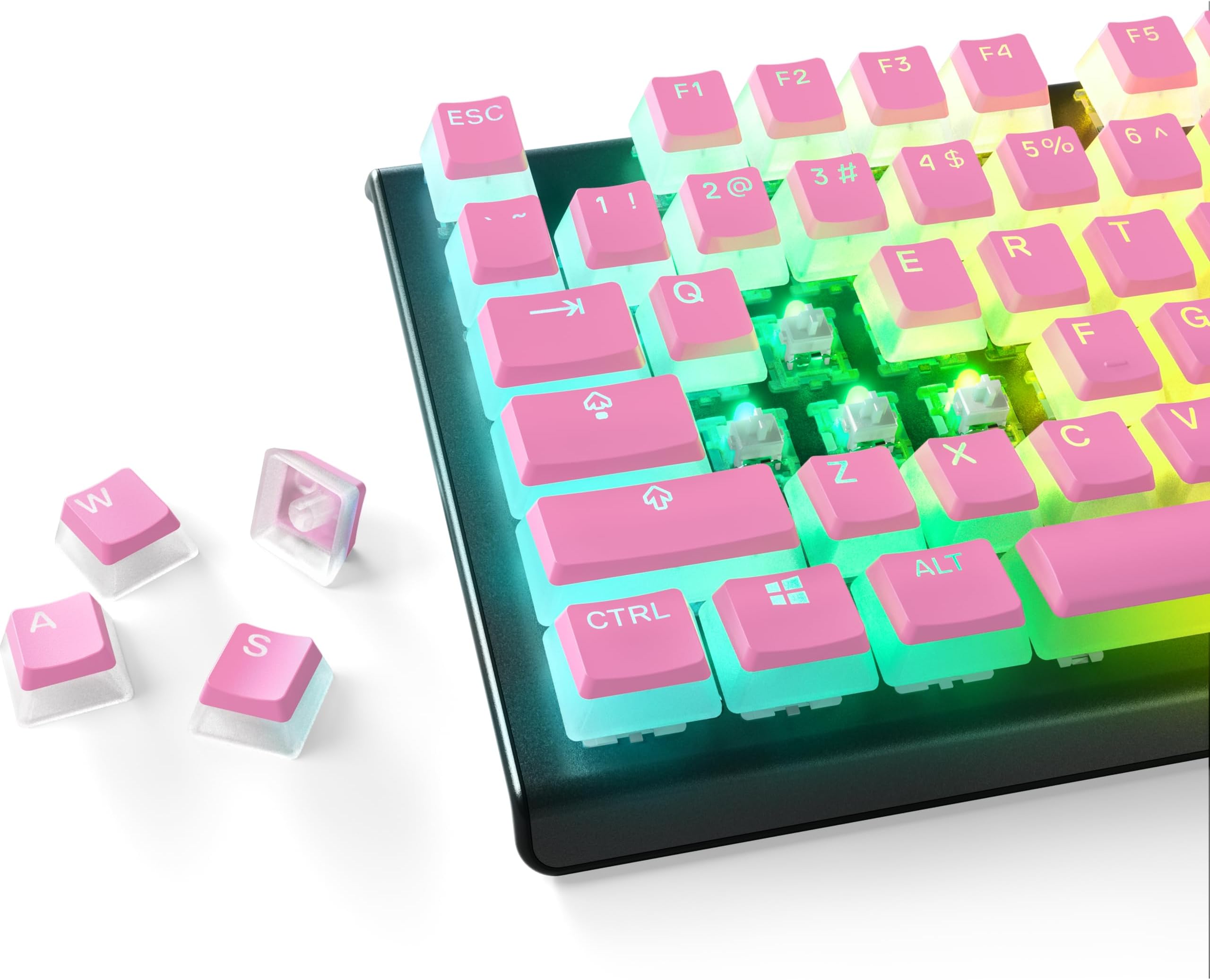 Amazon.com: SteelSeries PRISMCAPS - Double Shot Pudding-Style Keycaps ...