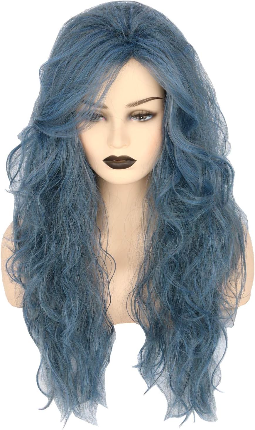 Amazon.com: Topcosplay Womens Wig Platinum Blonde Beehive Wigs Bouffant ...