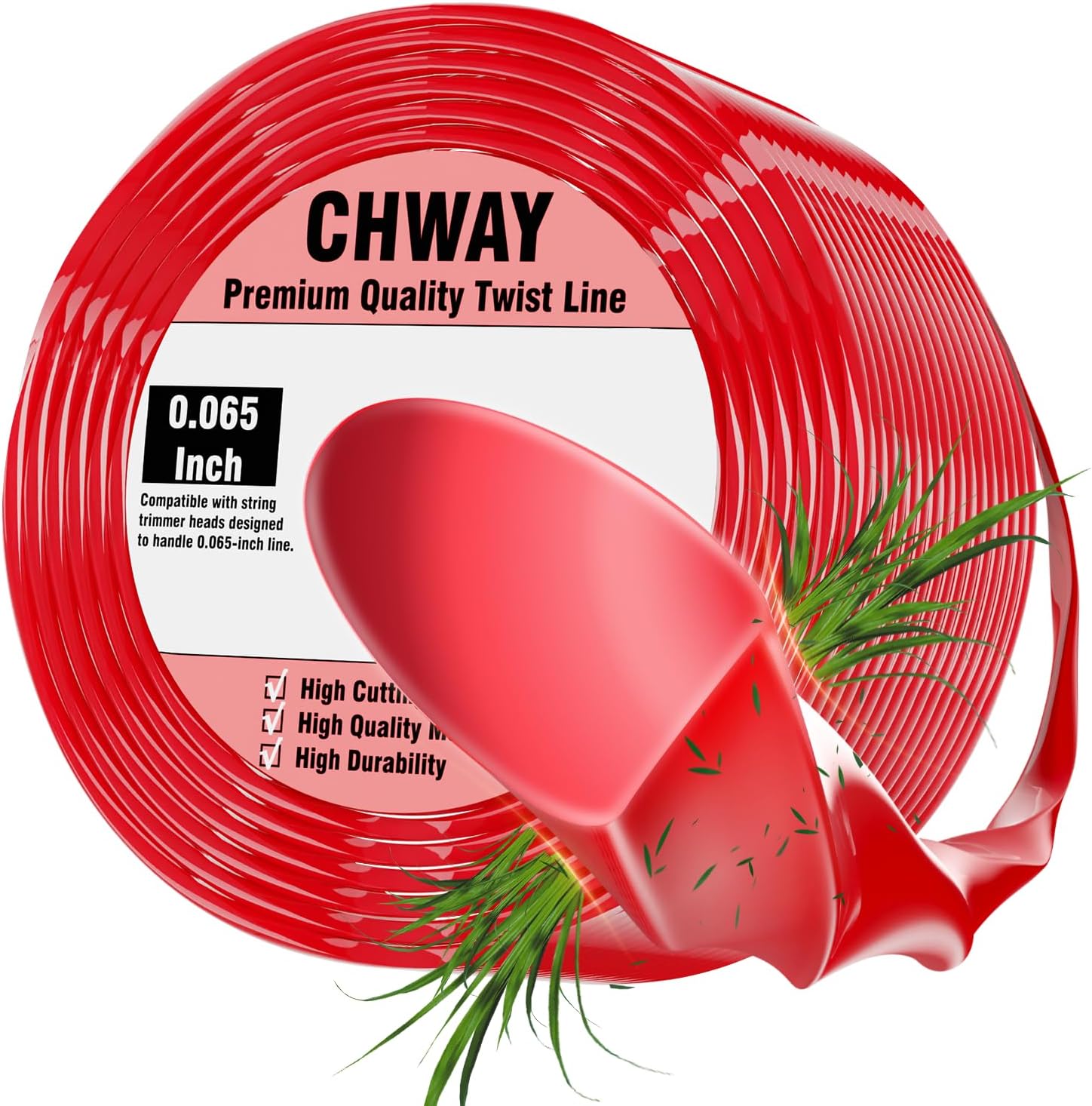 Amazon.com : Chway 065 Weed Wacker String, 280FT Twisted Weed Eater ...
