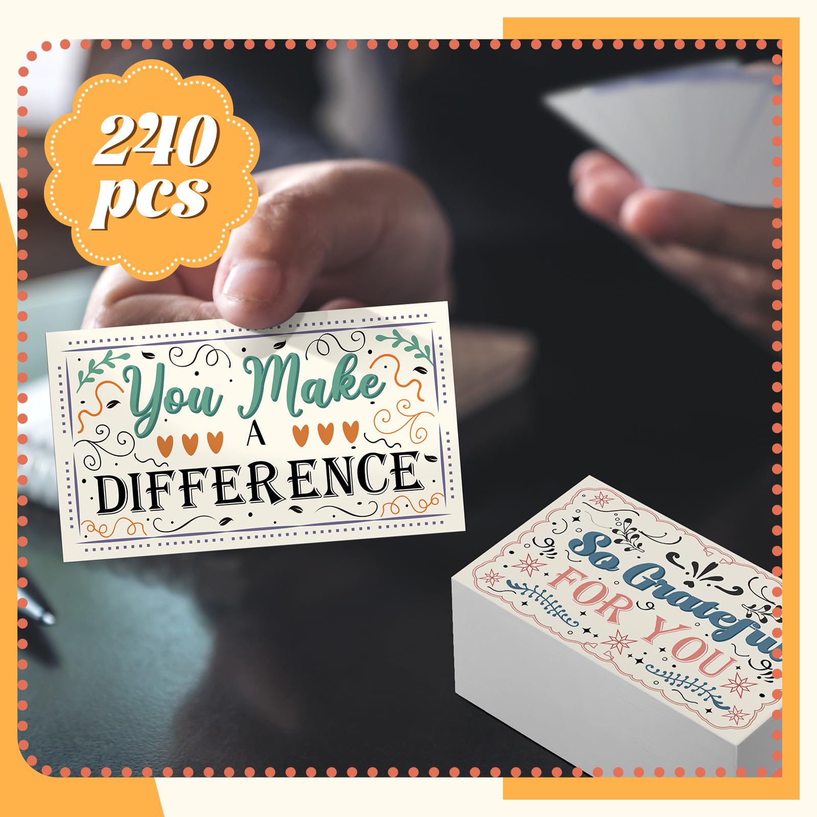 Snapklik.com : Yeaqee 240 Pcs Employee Appreciation Kudos Cards Funny ...