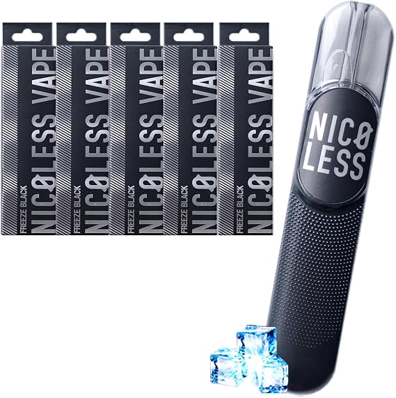 Amazon | NICOLESS VAPE ニコレス 選べるフレーバー 5本セット 使い切り ニコチンゼロ タールゼロ 電子タバコ 電子 ...