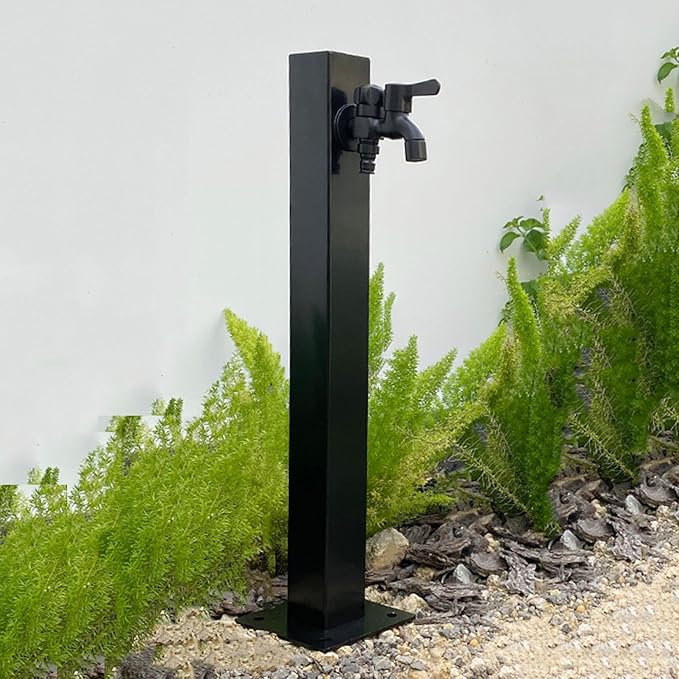 Amazon.com: 304 Stainless Steel Cylindrical Vertical Garden Water ...