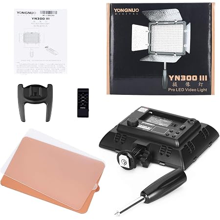 Amazon.com : YONGNUO YN300III YN-300 III LED Camera Video Light ...