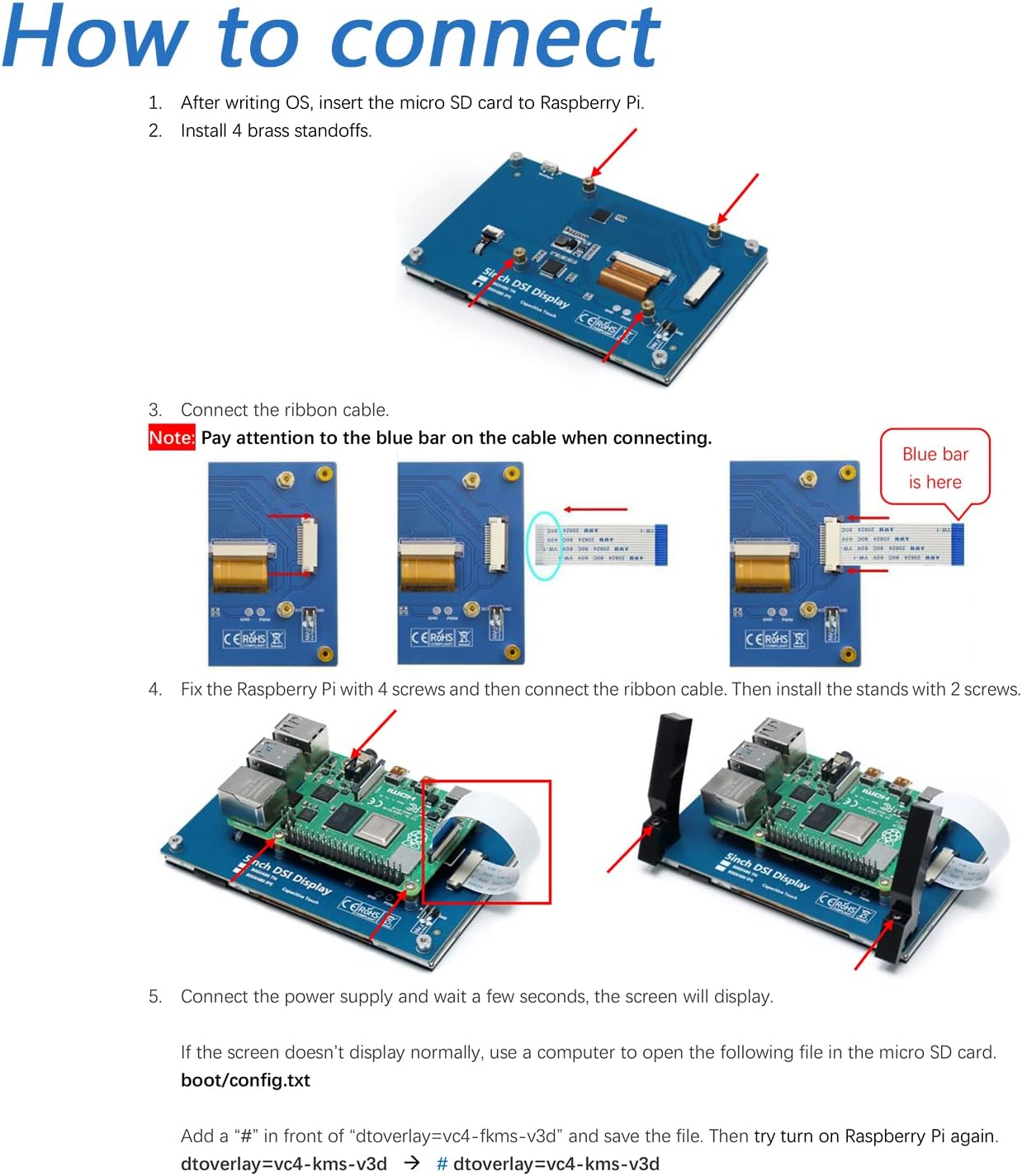 FREENOVE 5 Inch Touchscreen Monitor for Raspberry Pi Philippines | Ubuy