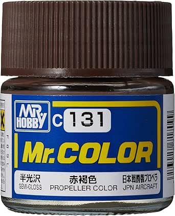 Amazon | GSI クレオス(GSI Creos) GSIクレオス Mr.カラー 赤褐色 半光沢 10ml 模型用塗料 C131 ...