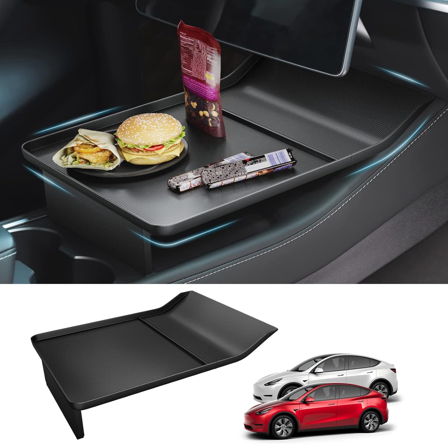Amazon.com: Center Console Tray Compatible with Tesla Model Y and Model ...