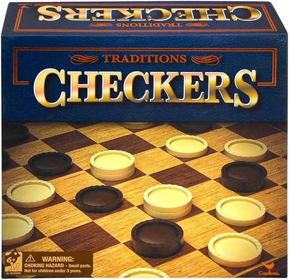 Checkers 13”x13” Board Game in Box, Board Games - Amazon Canada