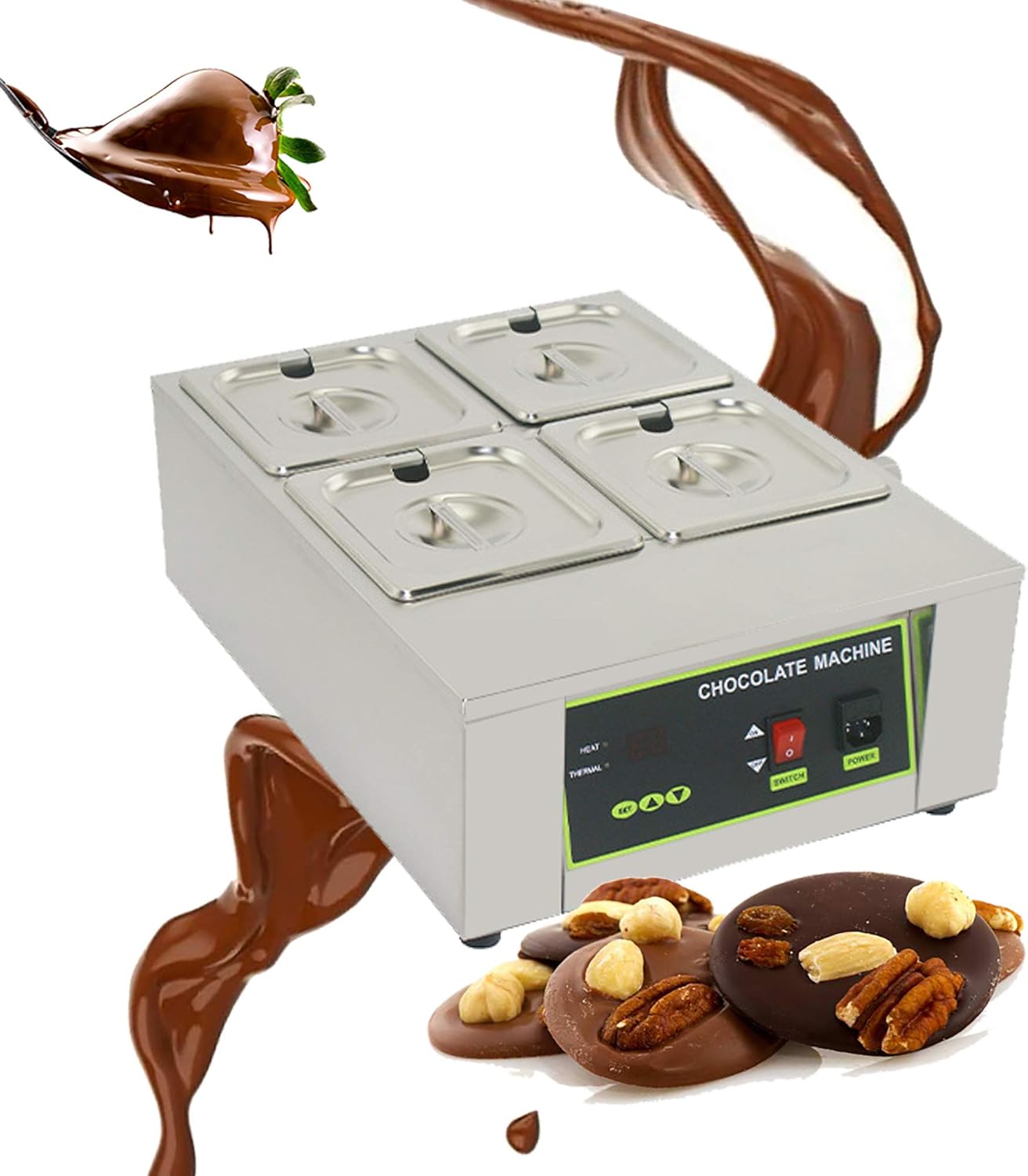 Commercial Chocolate Tempering Machine,Electric Chocolate Tempering ...